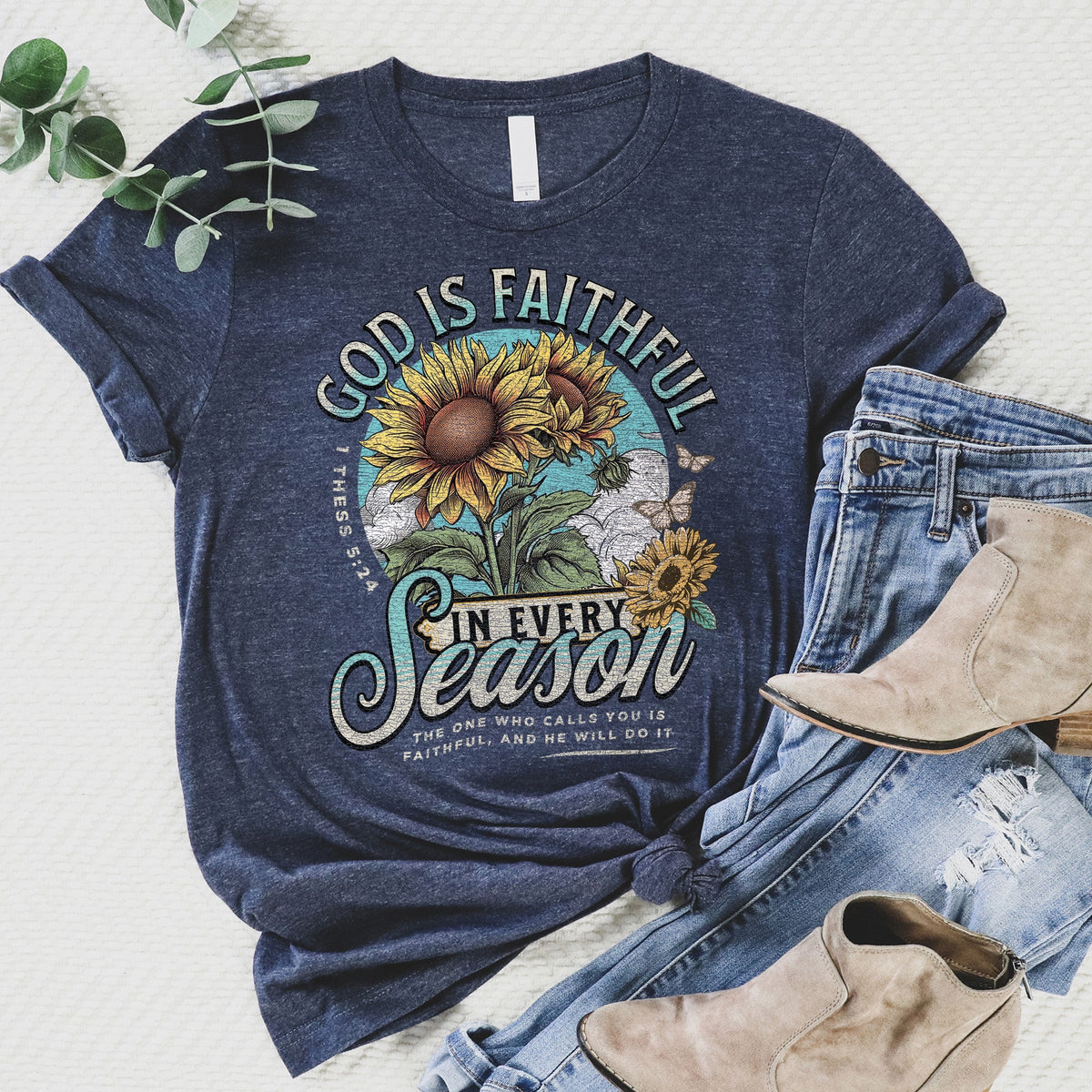 T-Shirt-God is Faithful — Christian Gifts Outlet